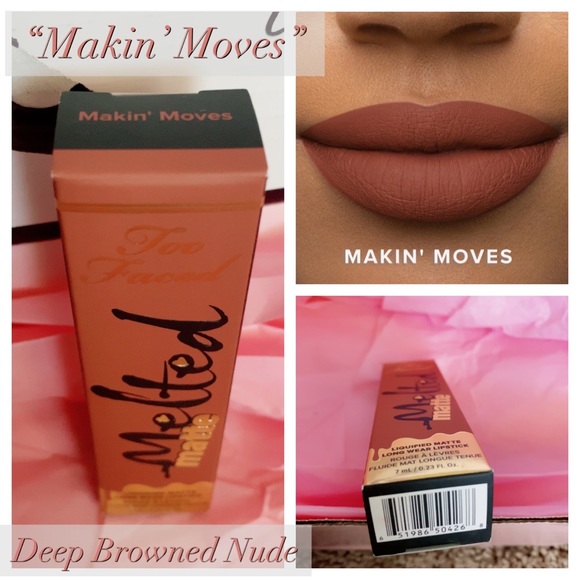 Too Faced | Makeup | New Too Faced Melted Matte Makin Moves Liquified ...